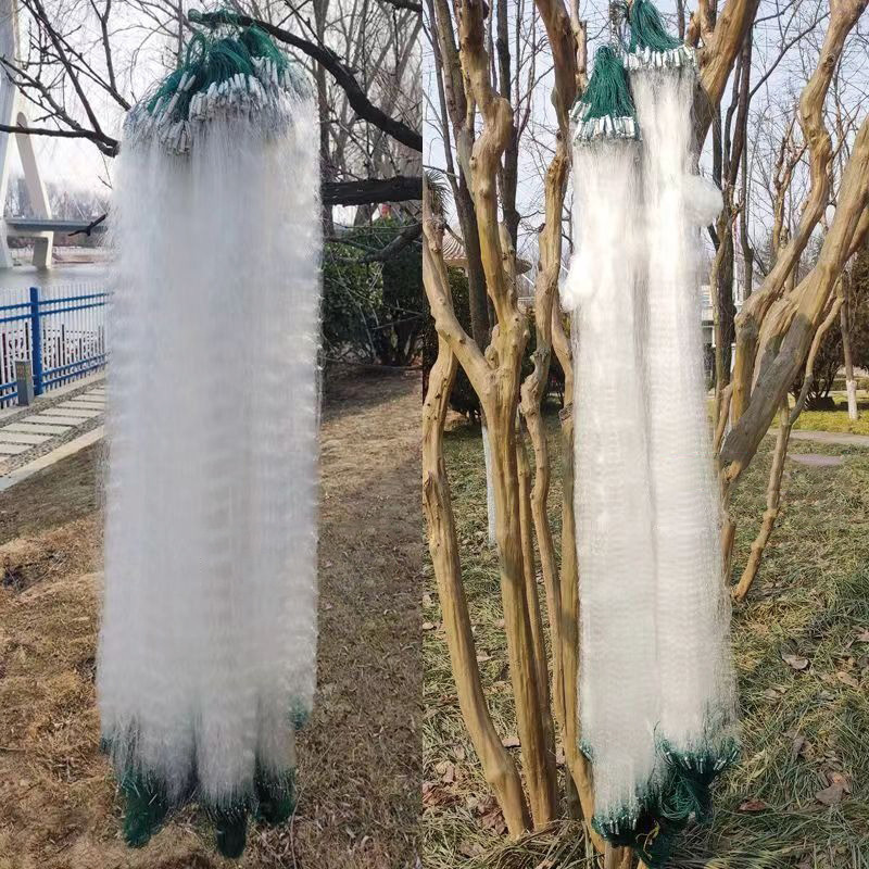 Single-layer floating net, Fishing net, fishing gear, sticky net, wire ...