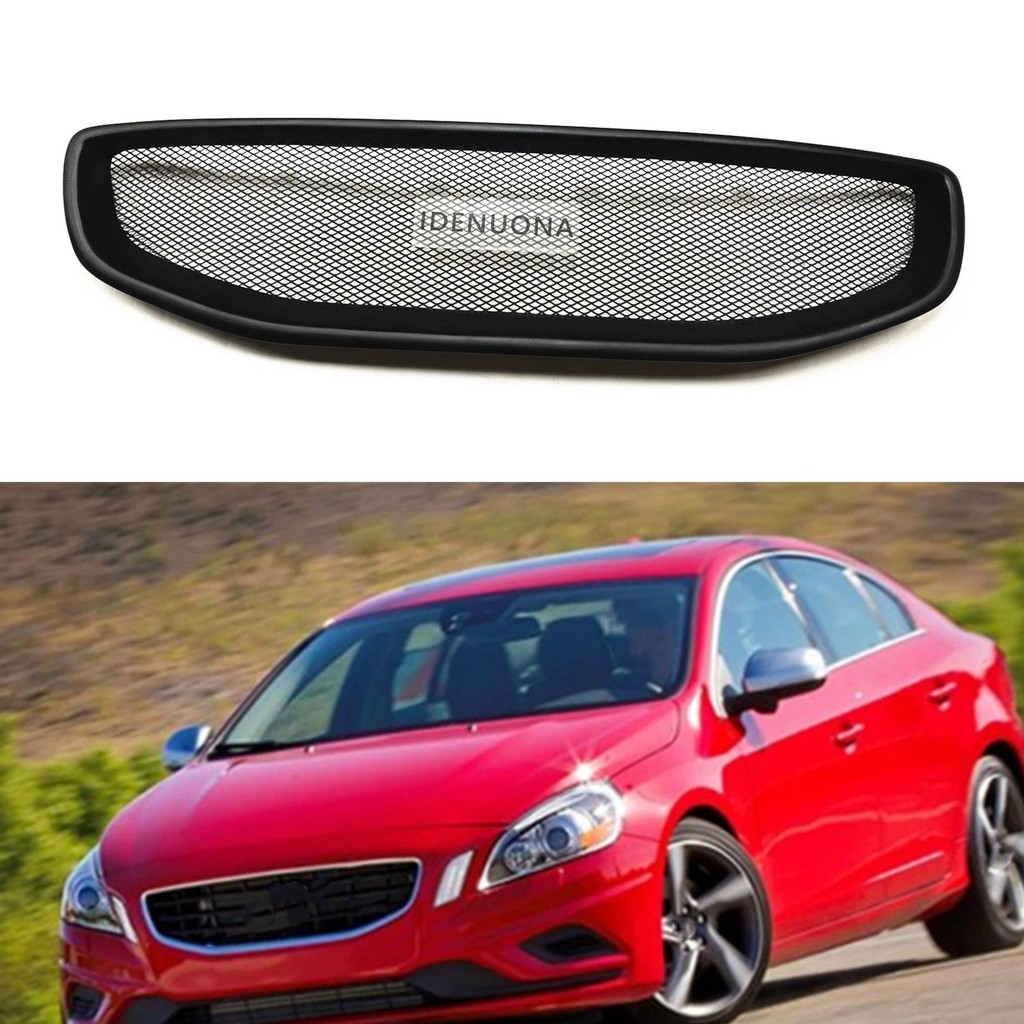 Front Grille For Volvo S60 V60 2011-2013 Sport Honeycomb Style ...