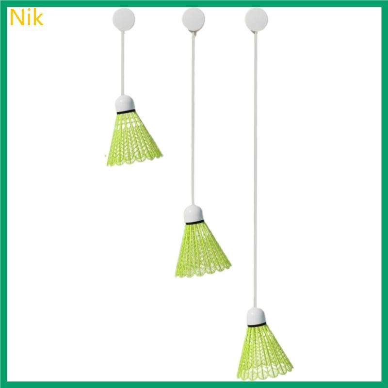 Niki Badminton Training Device Telescopic Elastic Rod Trainer Self ...