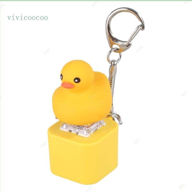 VIVI Duck Rechargeable Mechanical Keyboards Switches Tester Keychains ...