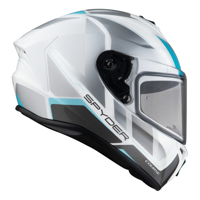 Spyder Full Face Helmet Course G Sonic S1 (Free Clear Visor) | Shopee ...