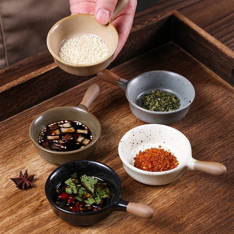 Kitchen Plus Japanese Style Ceramic Mini Sauce Dish Ketchup Side Dish ...