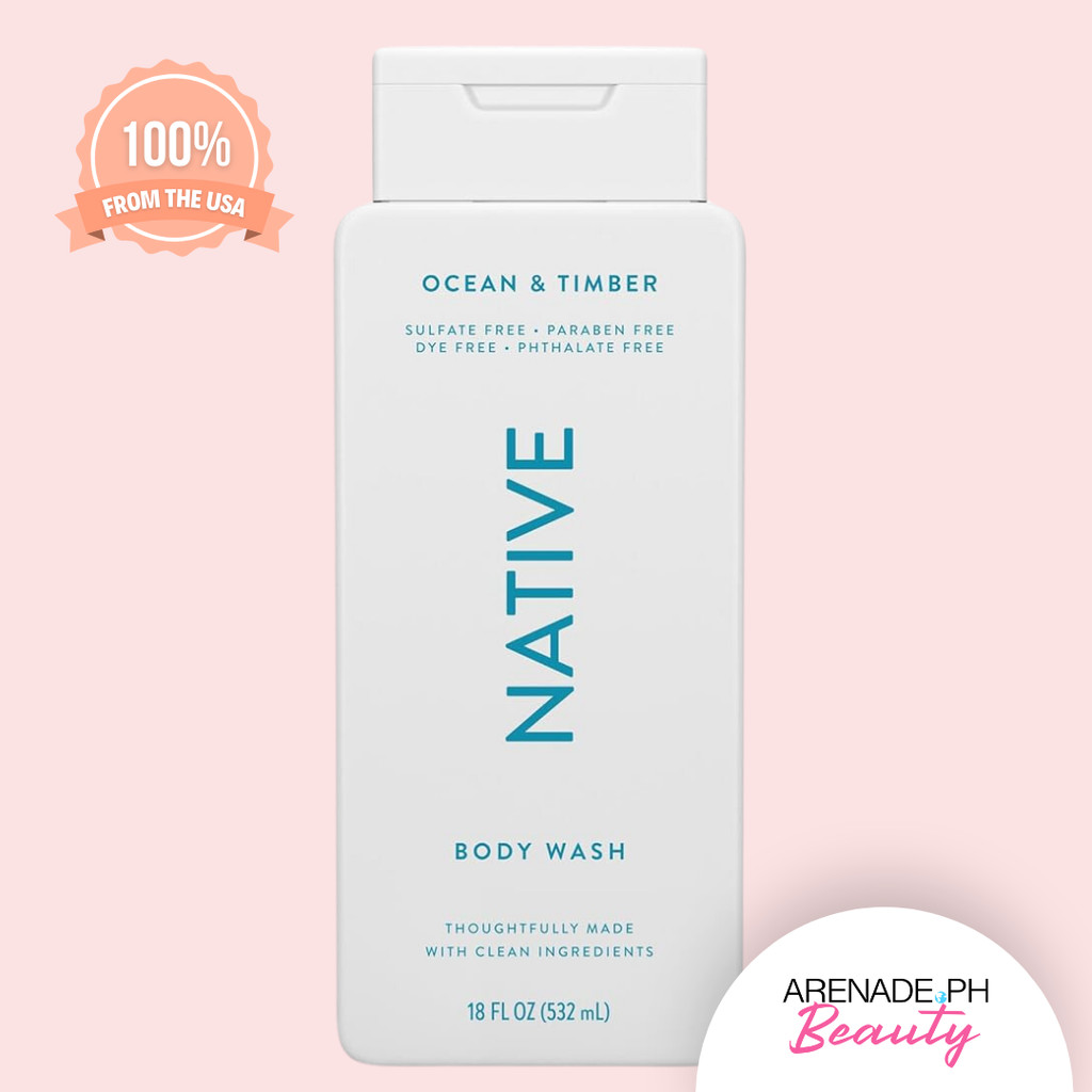 Native Body Wash - Ocean & Timber 18 oz | Shopee Philippines