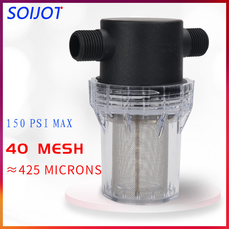 GG+304 Stainless Steel Filter Screen 40 Mesh Pre-Filter Water Pump ...