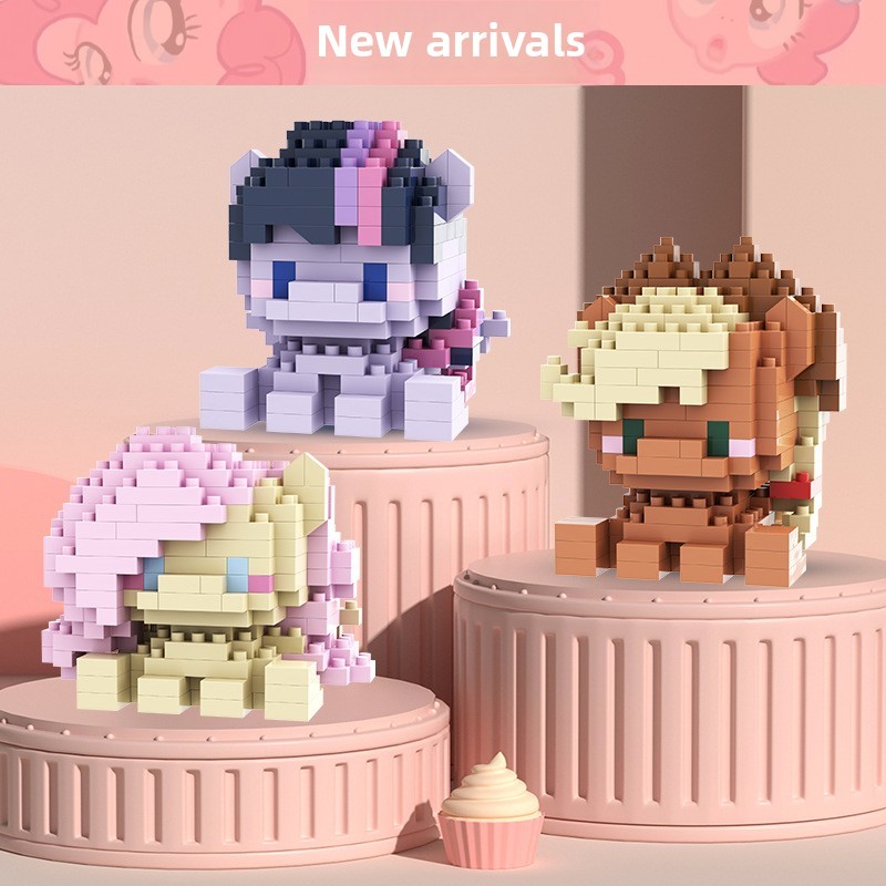 My Little Pony artoon Doll Building Blocks Compatible with LEGO ...
