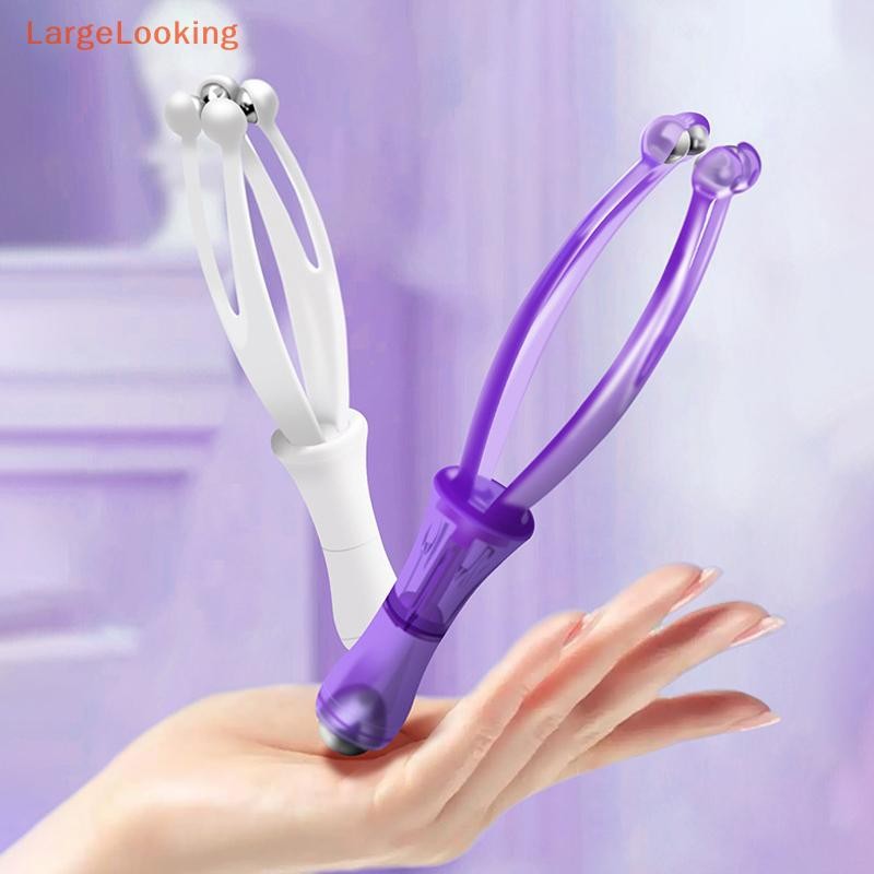 [LargeLooking] 4 Rollers Steel Ball Finger Massager Mini Finger Joints ...