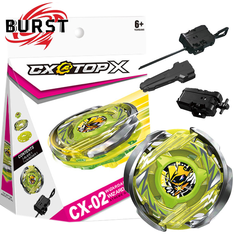 Beyblade X CX-02 Wizard Arc Beyblade Xtreme with Launcher Led Grip Set ...