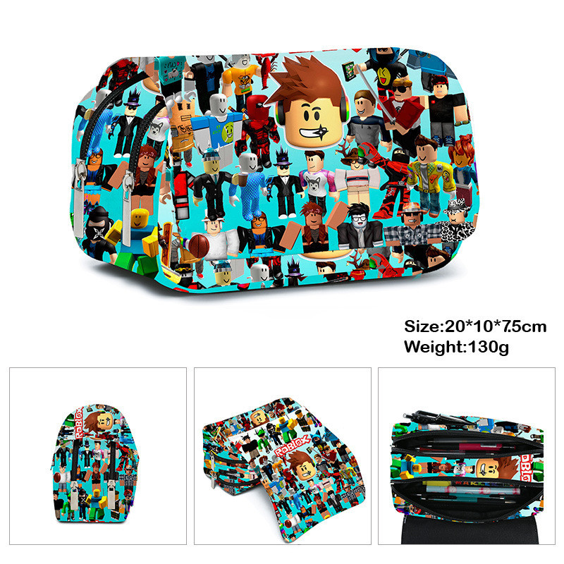 ROBLOX Pencil Case For Kids Boys and Girls Virtual World Pencil Box ...