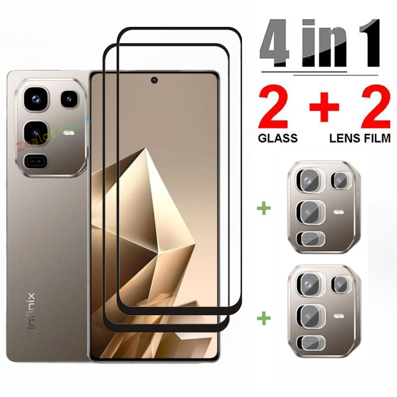 4in1 Tempered Glass For Infinix Note 50 Pro Plus 50X 5G Note50 50Pro ...