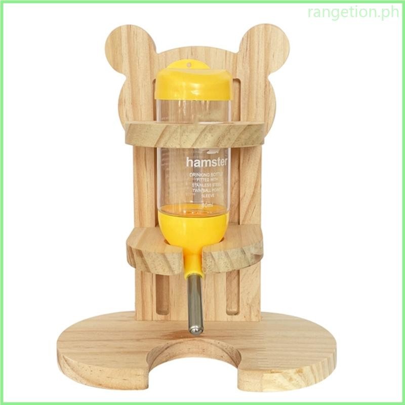 RAN Plastic Water Bottle with Stable Bracket for Rabbits Rats Chipmunks ...