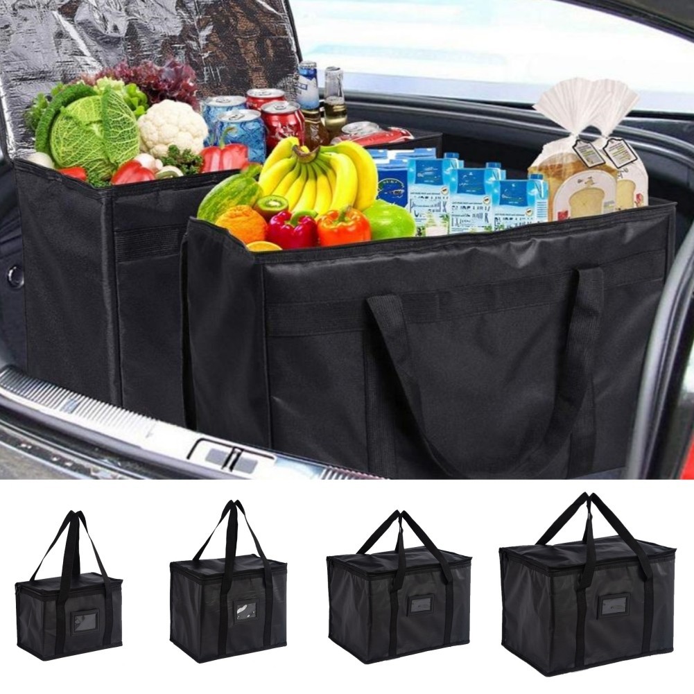ULTRA| Large Food Delivery Insulated Bags Lunch Bags Warm Cold Bag for ...