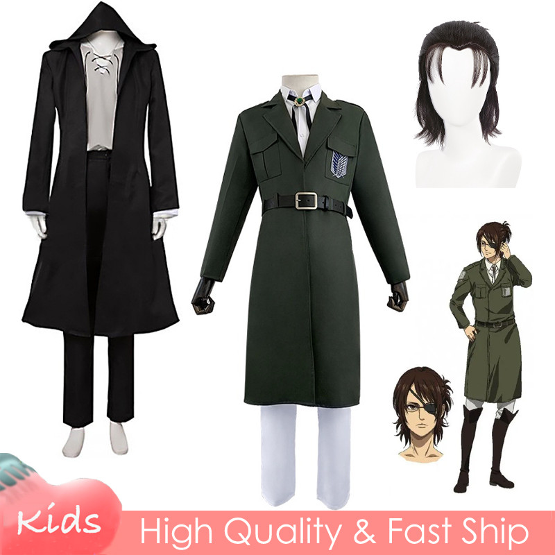 Anime AOT Eren Yeager Cosplay Costume Attack On Titan Season 4 Final ...