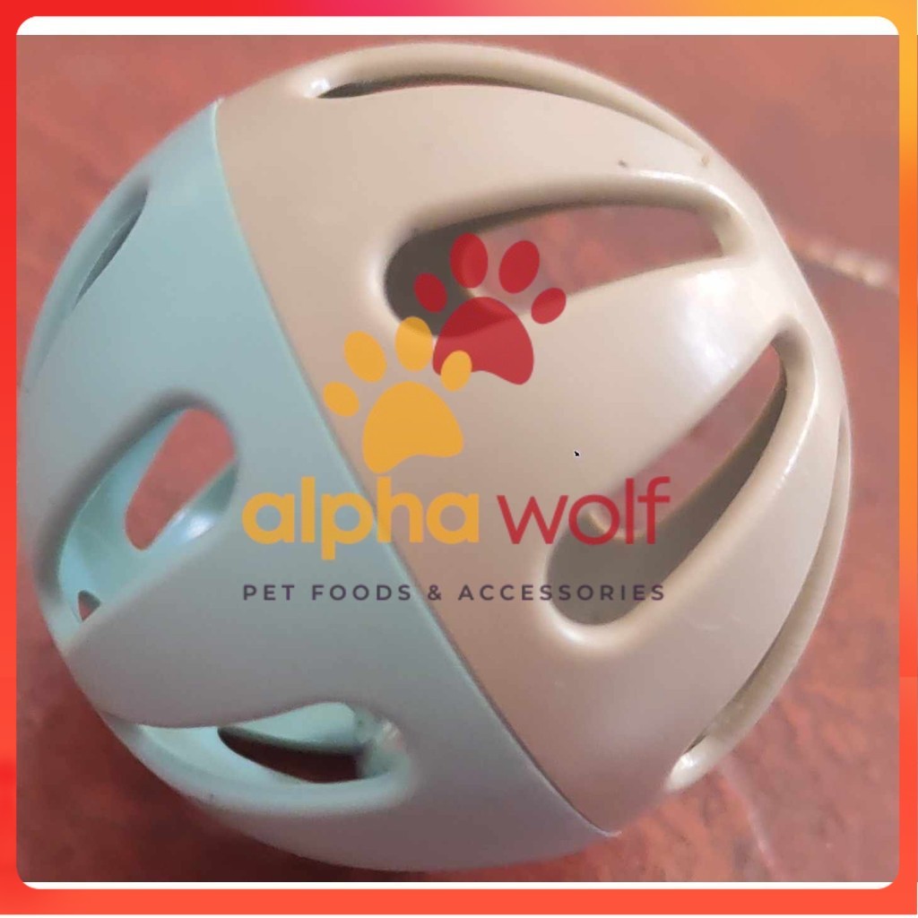 Plastic Cat Round Play Ball with Bell Pet Chew Toy | Shopee Philippines