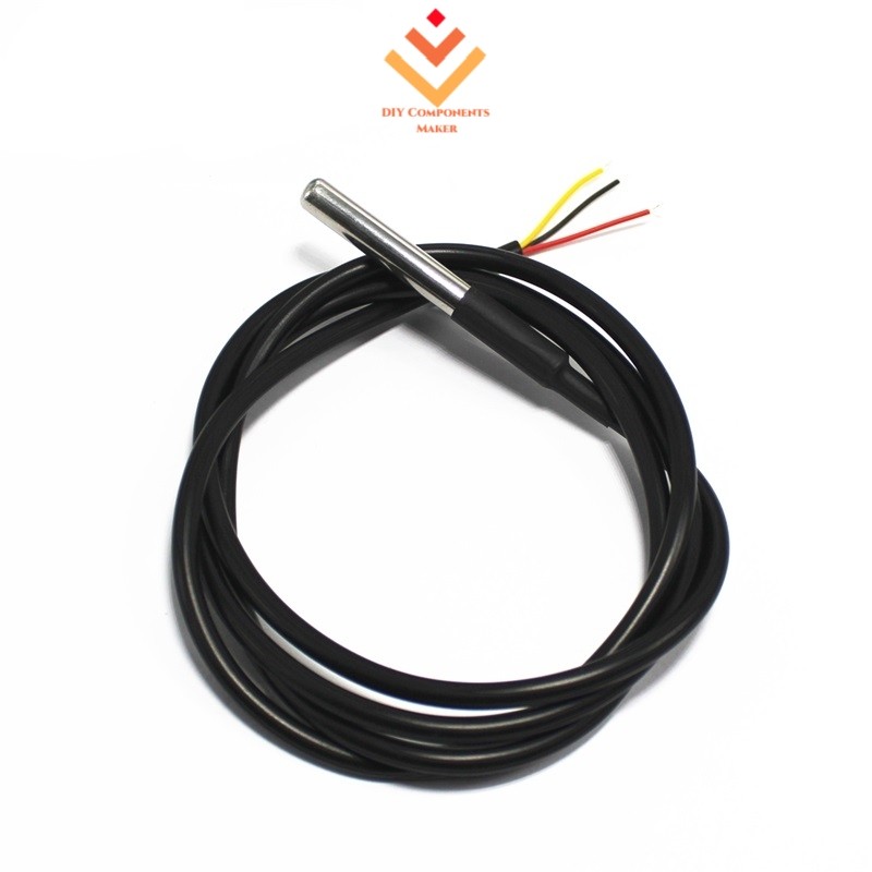 Waterproof DS18B20 Temperature Sensor Digital Thermal Probe for Arduino ...