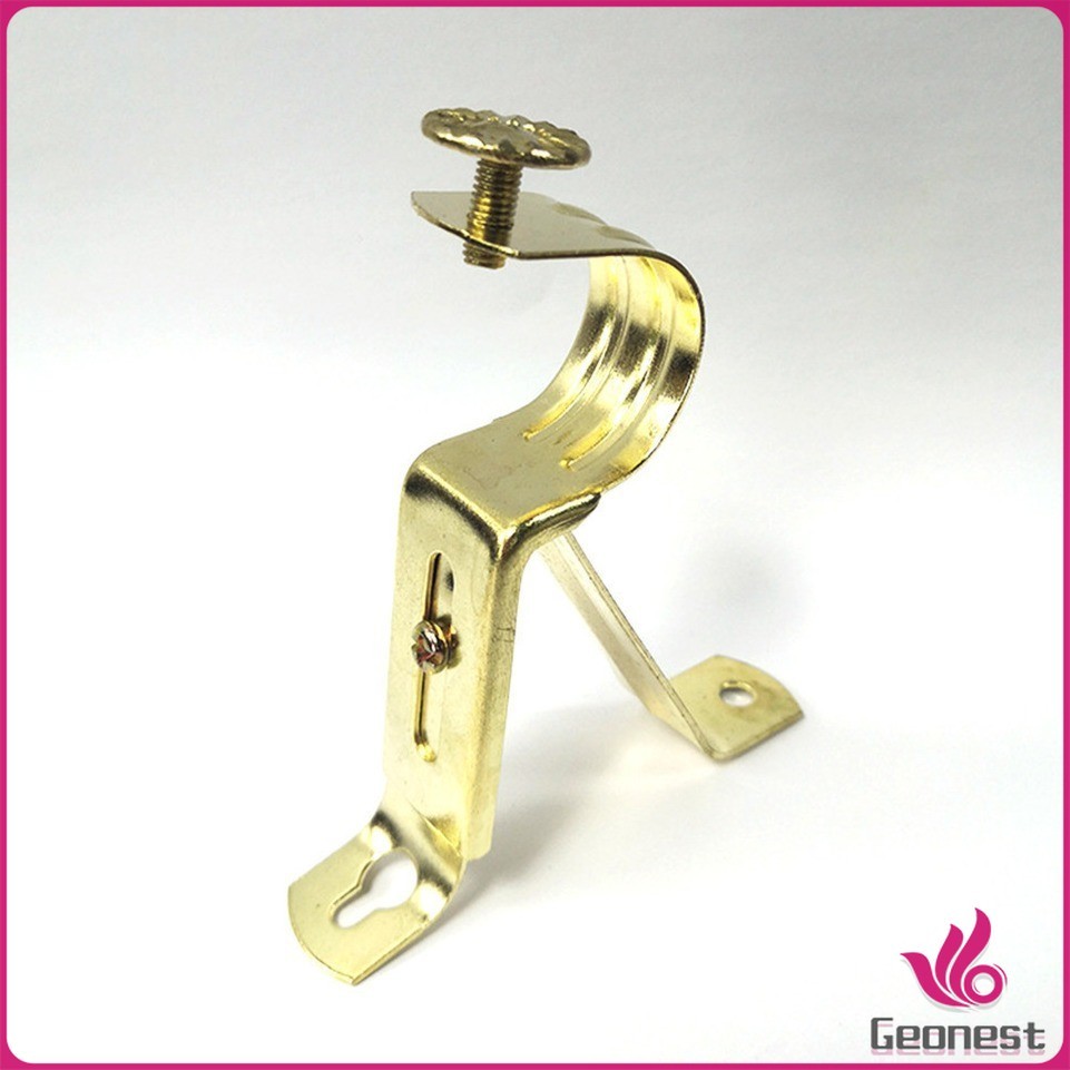Geonest Curtain Rod Brackets Rod Holders for 28mm Rod, Premium Iron ...