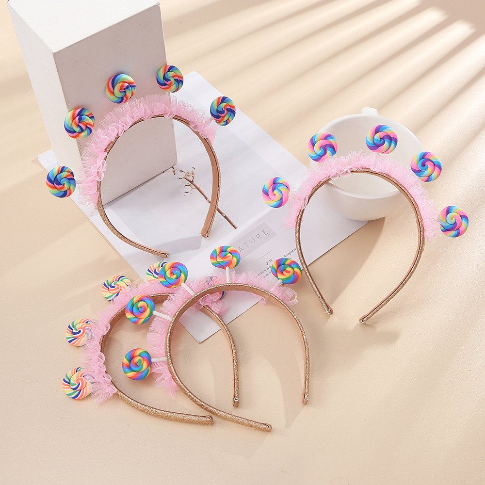 Lollipop Headbands Candyland Princess Themed Party Dress up Candy ...