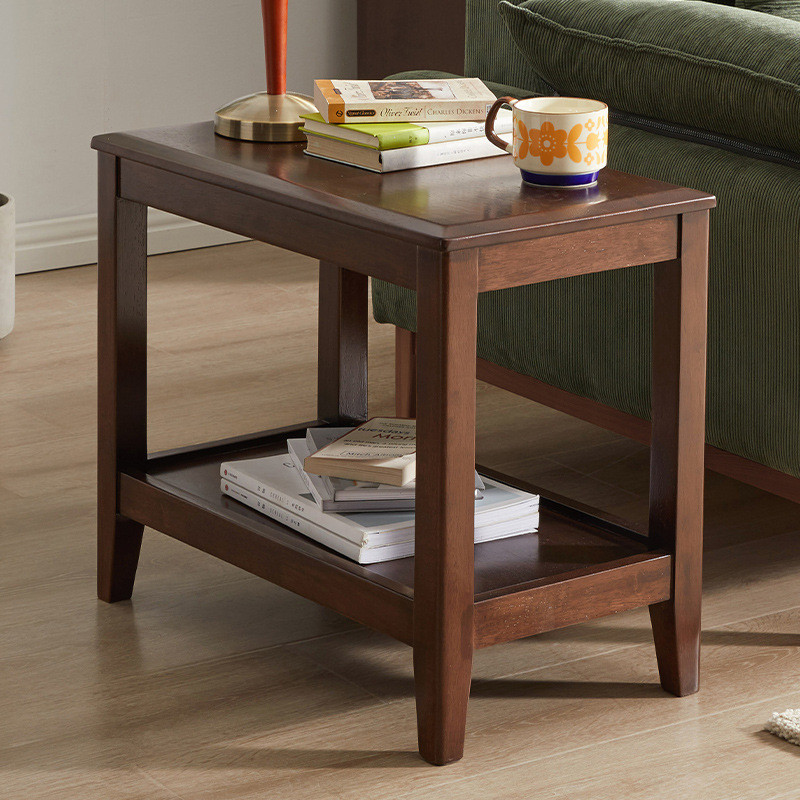 Jiayi Solid Wood Sofa Side Table Side Table Tea Table Living Room Small ...