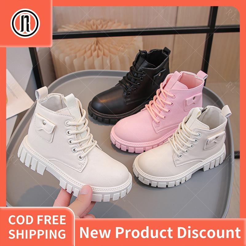 RAINBOW Kids School Boots Fashion Style Boots For Kids Boy Ankle Zip ...