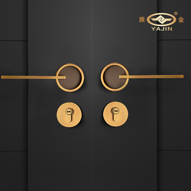 Door Lock Double Door Office Timber Door Lock Bedroom Universal Villa ...
