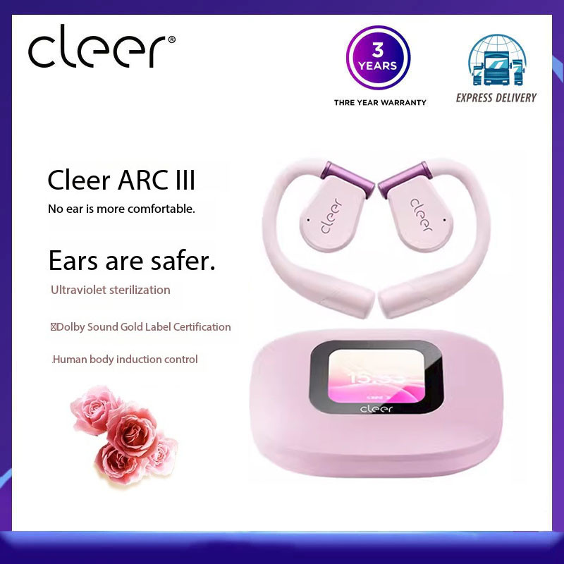 Cleer ARC 3 Non in Ear Open Dolby Space Audio AI Intelligent Wireless ...