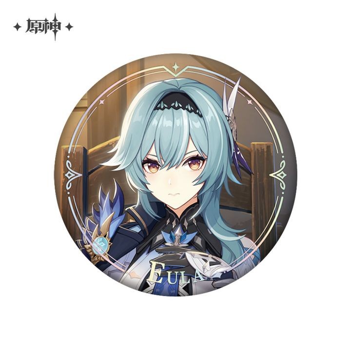 Eula Character PV Series Can Badge 5,8cm - Genshin Impact | Shopee ...