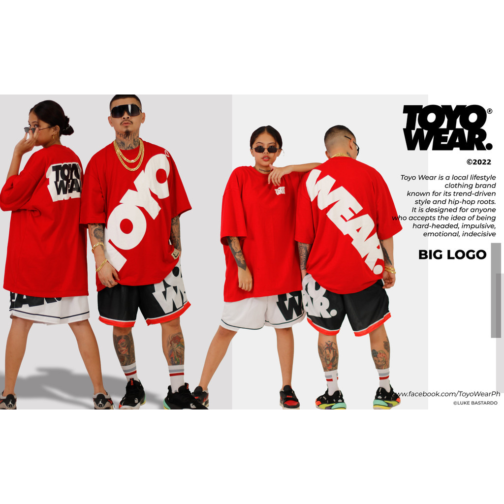 Toyo Wear Toyo Big Logo Tee | Shopee Philippines
