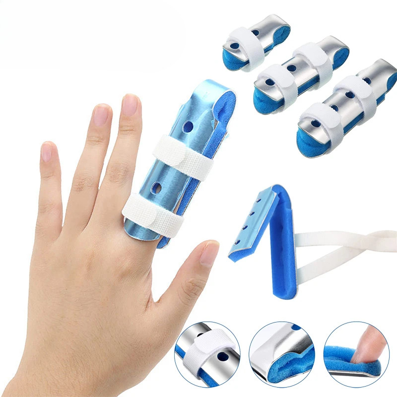 1PCS Finger Fixing Splint Pain Relief Finger Splint Brace Support For ...