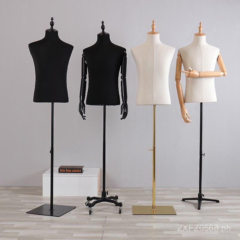 Half-Body Da Clothing Store Men's Trade Fake Model Full Body Props Men ...