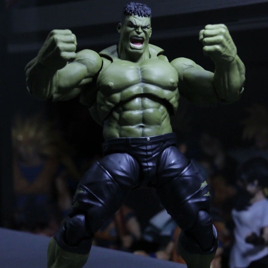 Marvel Articulated Action Figure Hulk Model GK Three-headed figurine ...