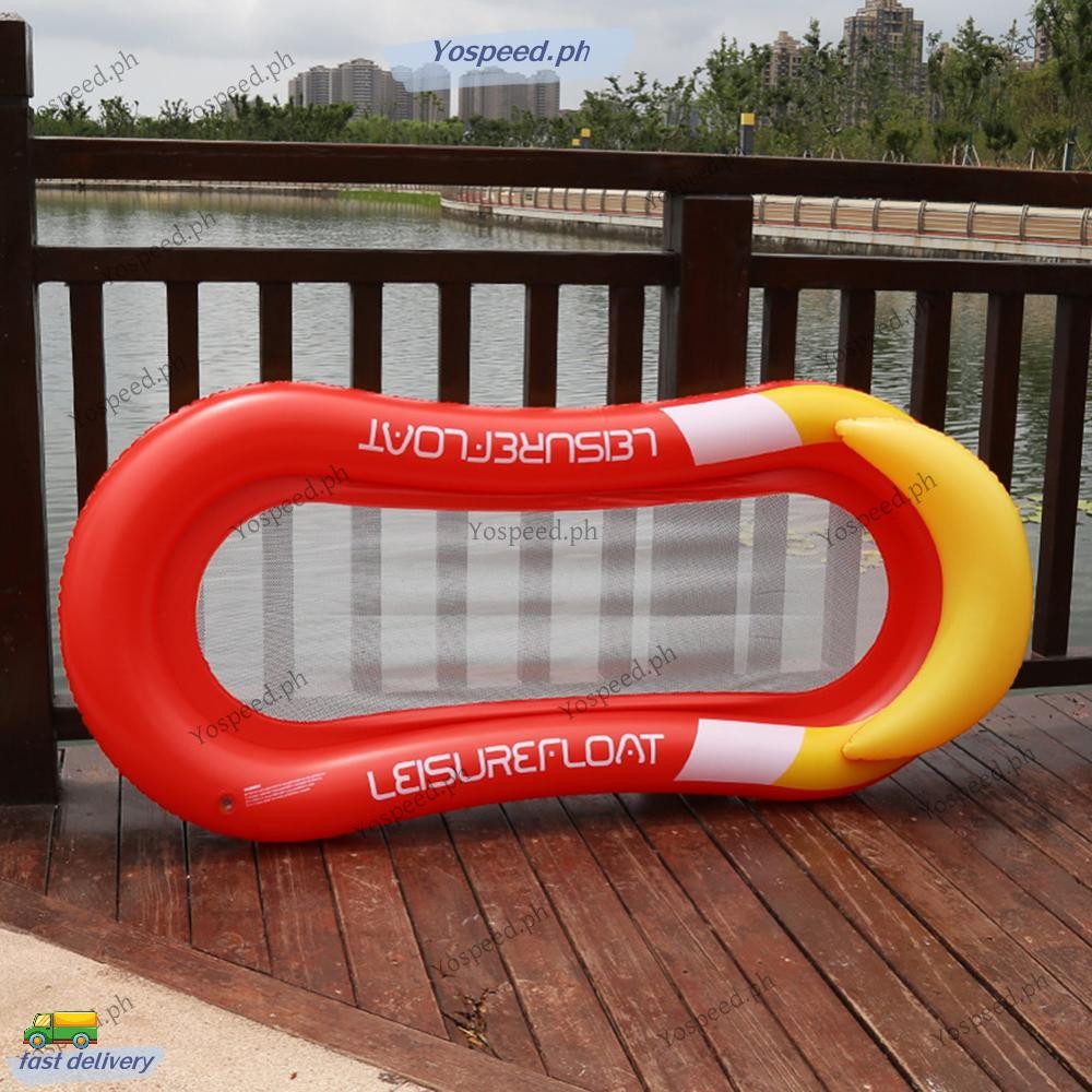 Inflatable Floating Row Swimming Beach Water Pool Lounger Chairs ...