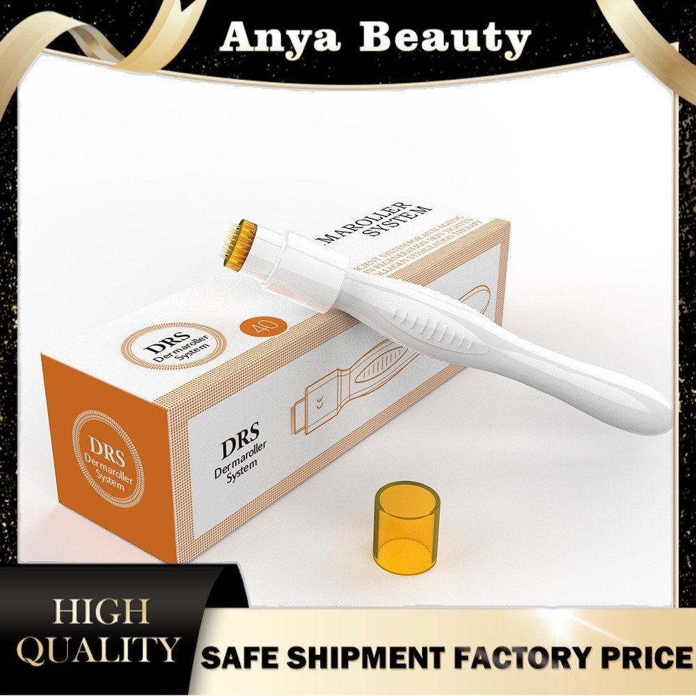 DRS 40pins Dermaroller System Derma Stamp for Beard Hair Growth Skin ...