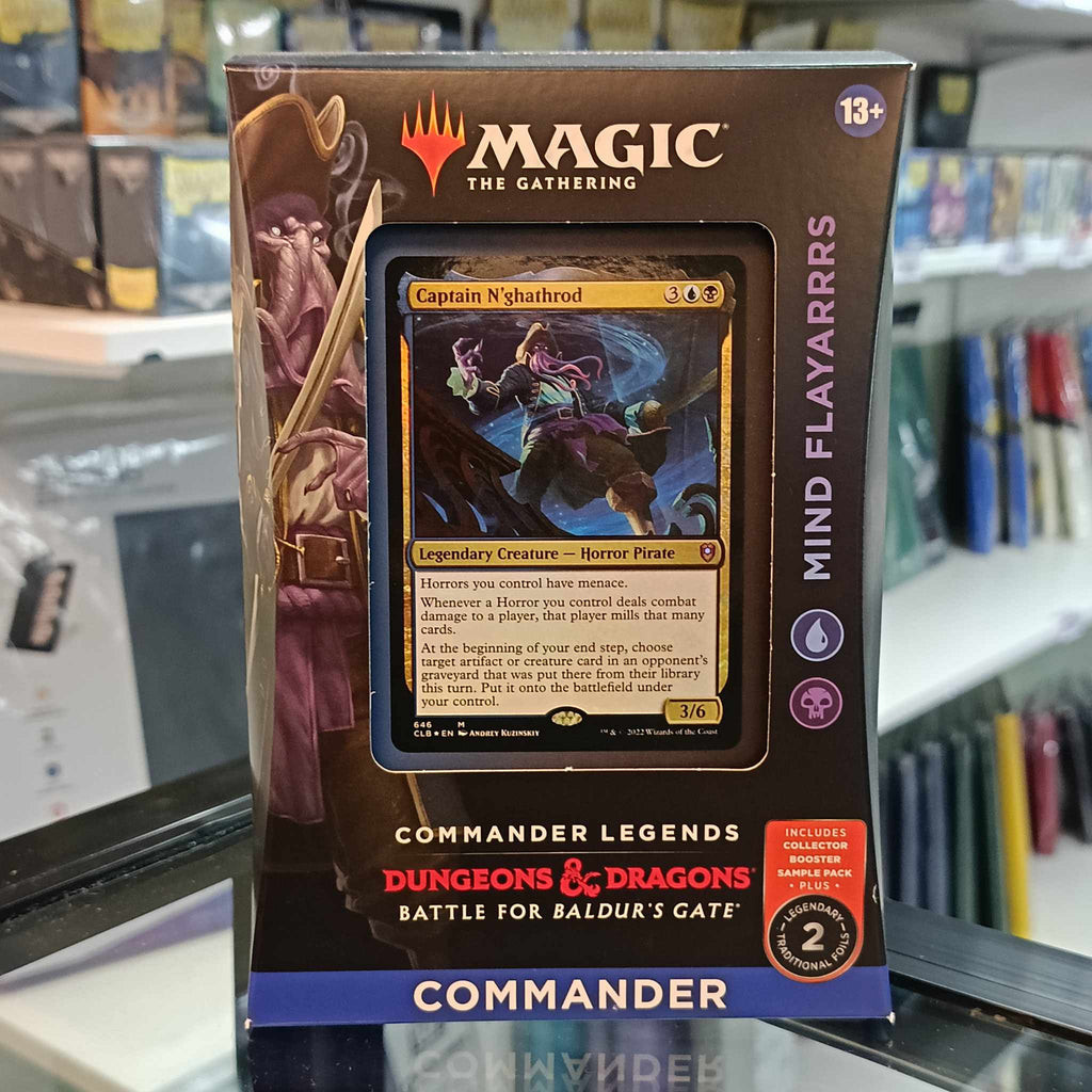 Battle for Baldur's Gate - Mind Flayarrrs Commander Deck | Shopee ...