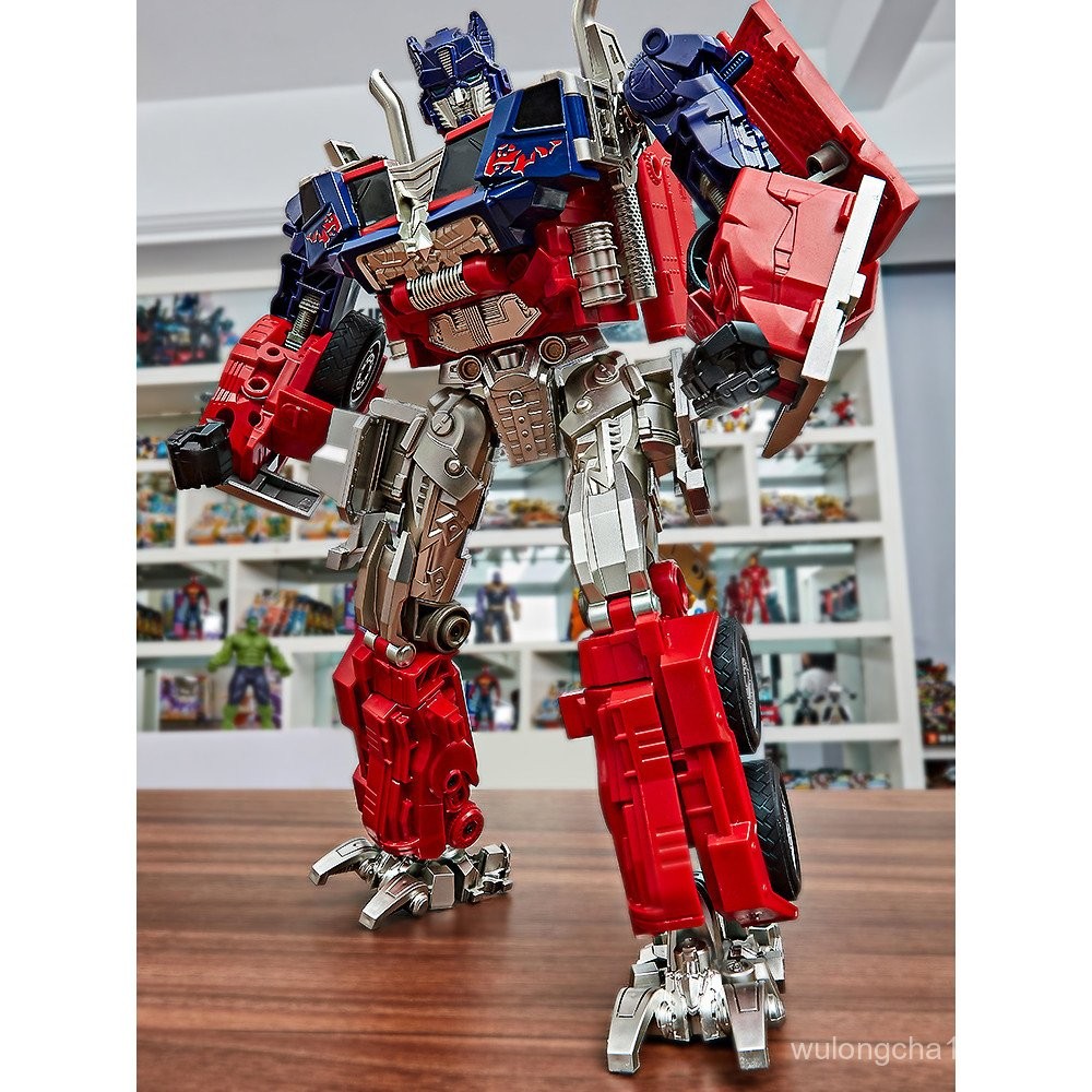Children's Transforming Toy Optimus Prime Car King ...
