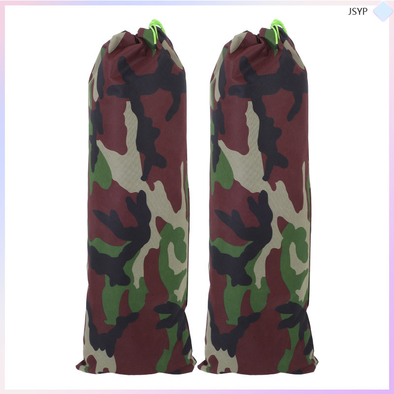 2 Pcs Flood Water Barrier Sand Bags Camouflage Flood Sandbag With ...