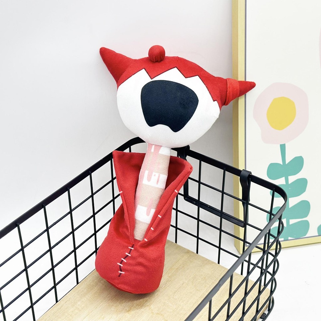 Sprunki W enda Plush rhythm box red double horn plush toy shinph ...