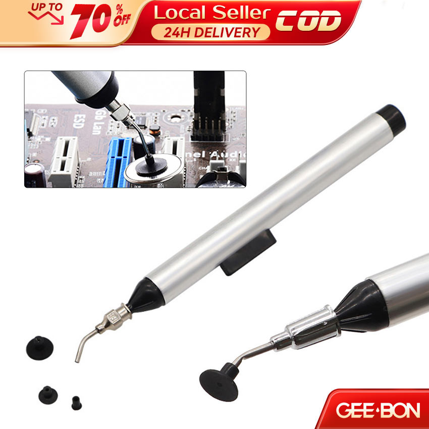 GEEBON IC SMD Solder Desoldering Vacuum Sucking Suction Pen Remover ...