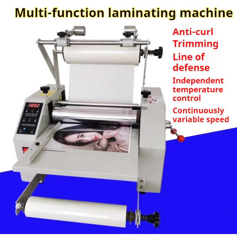 Hot laminating machine,steel rod hot cold automatic double-sided A3 ...