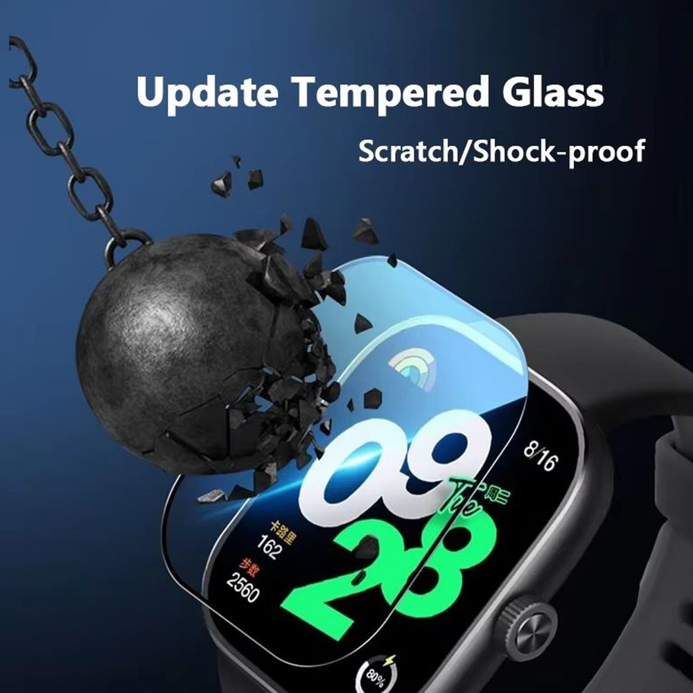 For Redmi Watch 4 Active&Lite Tempered Glass Screen Protective for ...