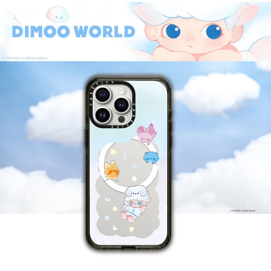 CASECASE X POP MART - DIMOO WORLD Dream With DIMOO Case Magnetic ...