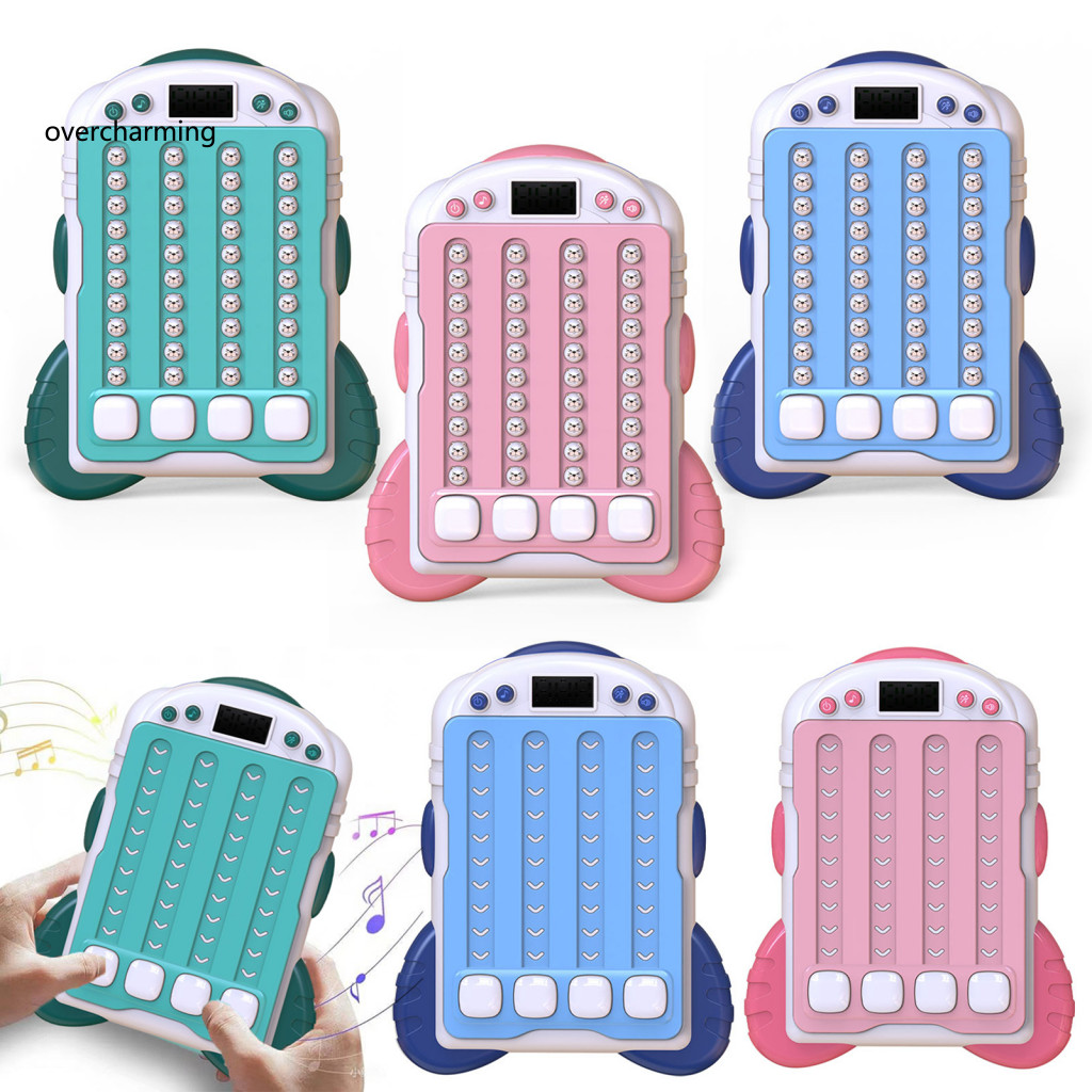 Handheld Musical Challenge Toy Portable Rhythm Game Console Led ...