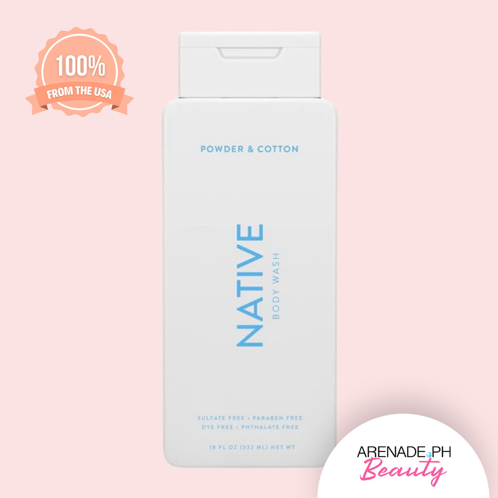 Native Body Wash Powder & Cotton 18 fl. oz. (532 mL) | Shopee Philippines