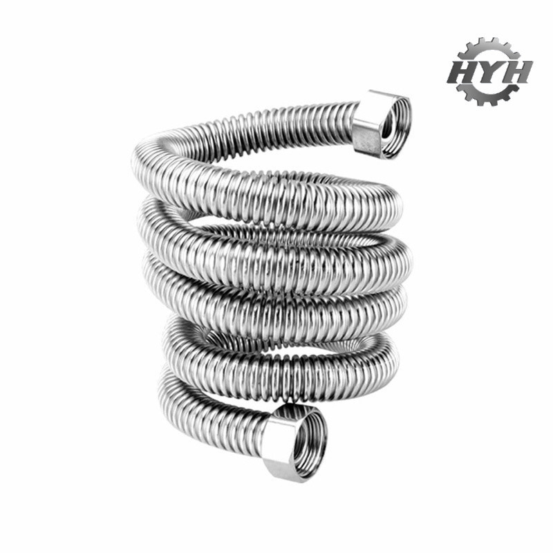 [HYH] High-quality 25mm/Corrugated Pipe 3/4 Thickened 304 Stainless Steel Hot and Cold Water ...