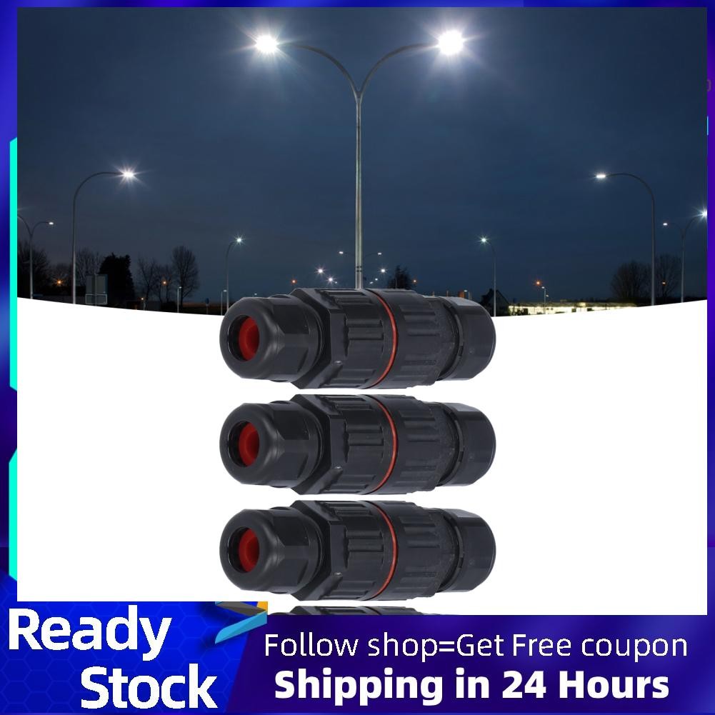 Inspirexshop 4Pcs Waterproof Connector Junction Box Straight Through ...