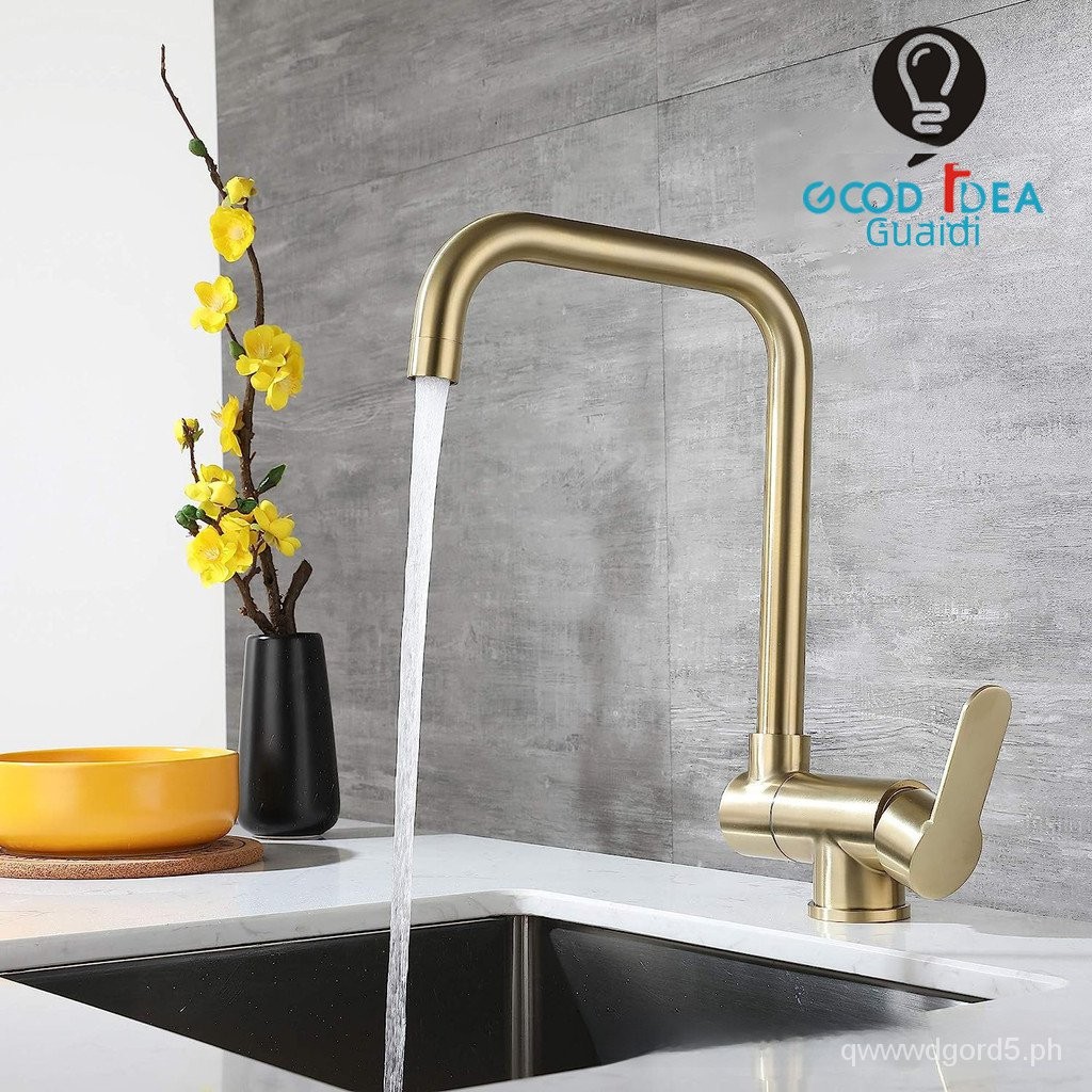 Cross-Border304Stainless Steel Kitchen Golden in-Swinging Casement ...
