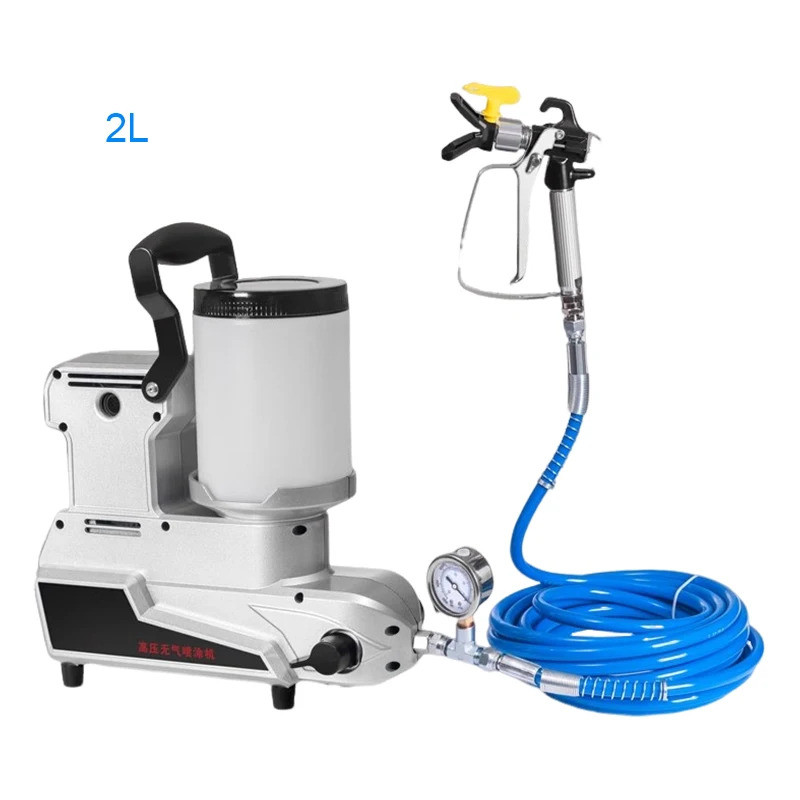 1600W Airless Paint Sprayer Machine 2L small Portable Electric Spray ...