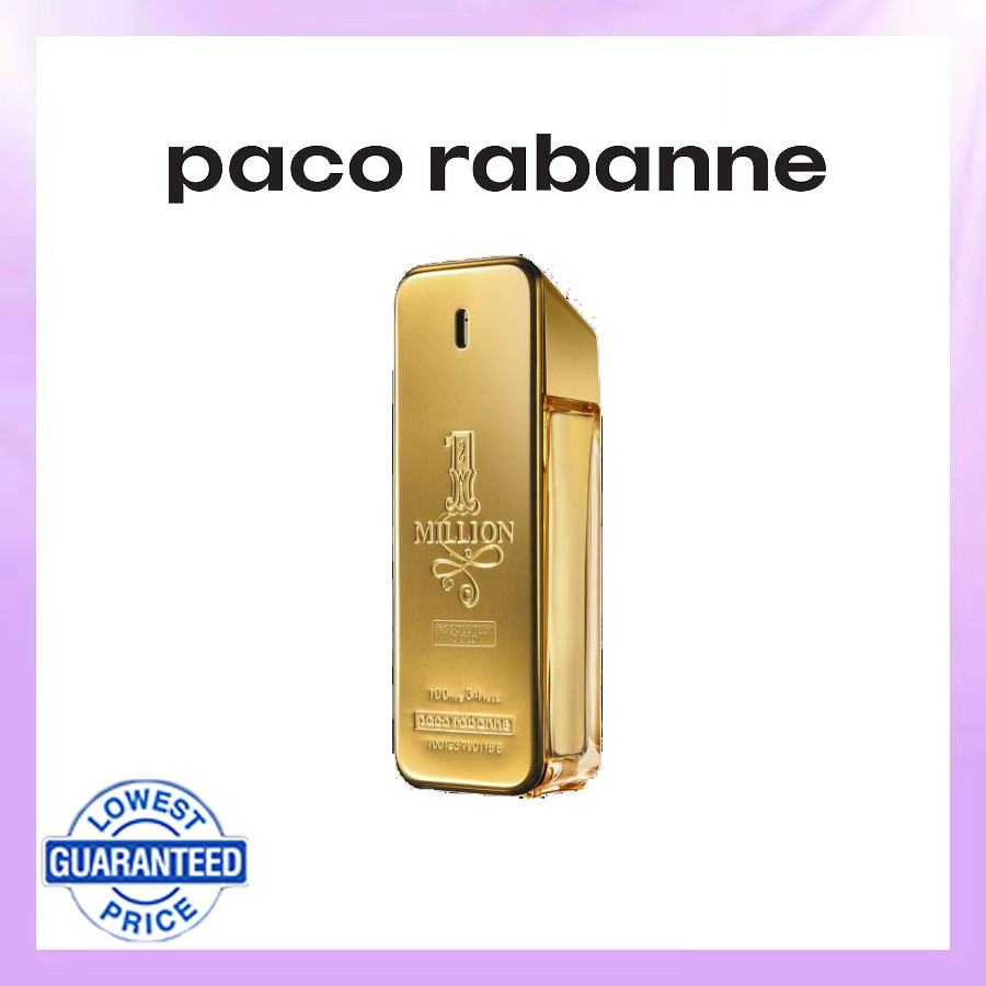 Paco Rabanne 1 Million Original Eau De Parfum 100ML Perfume For Men ...