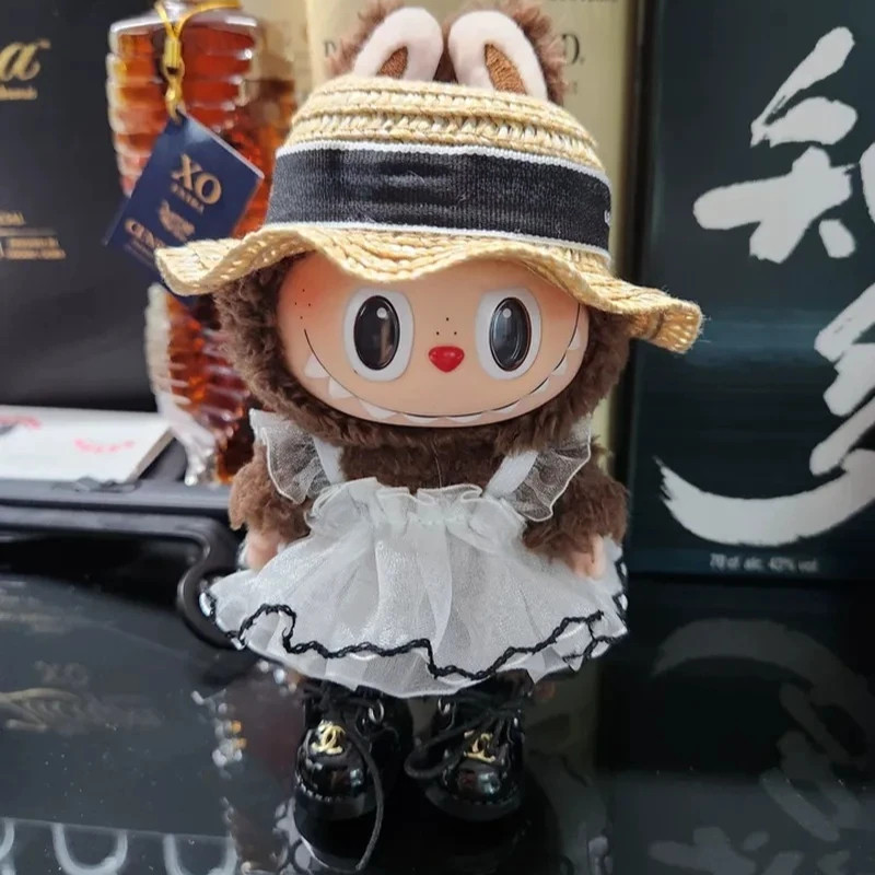 Labubu Dress V1 V2 White Black Lace Dress for Labubu Have A Seat ...