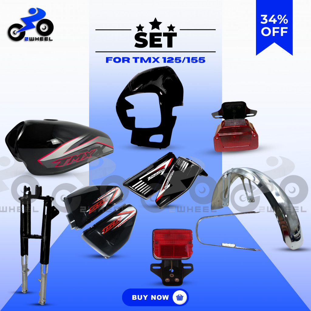 HONDA TMX 125/155 FAIRINGS SET | Shopee Philippines