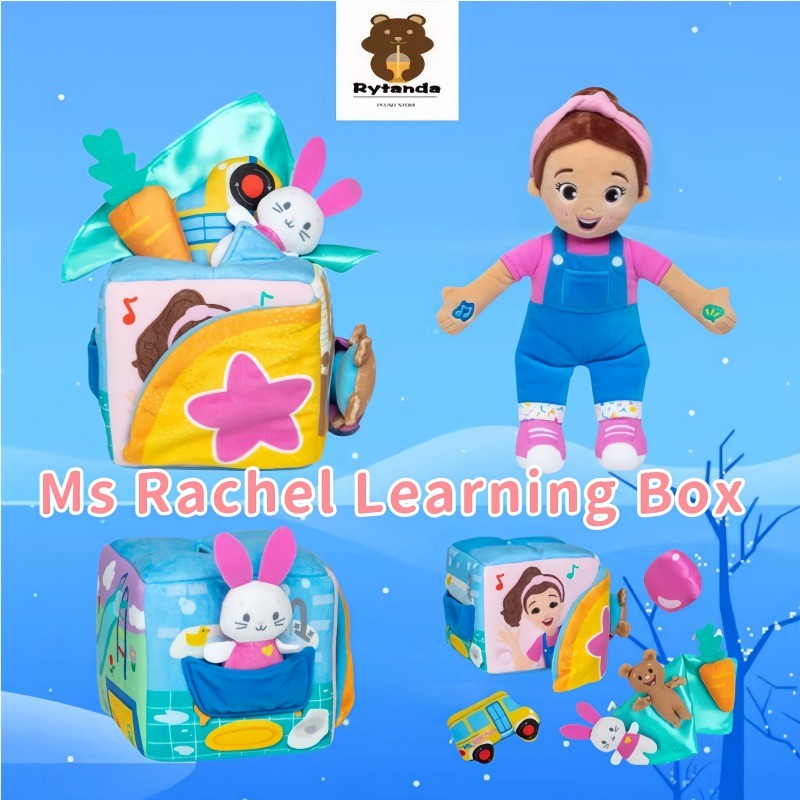 Ms Rachel Surprise Learning Box Plush Toy Ms Rachel Plushie Doll Your ...
