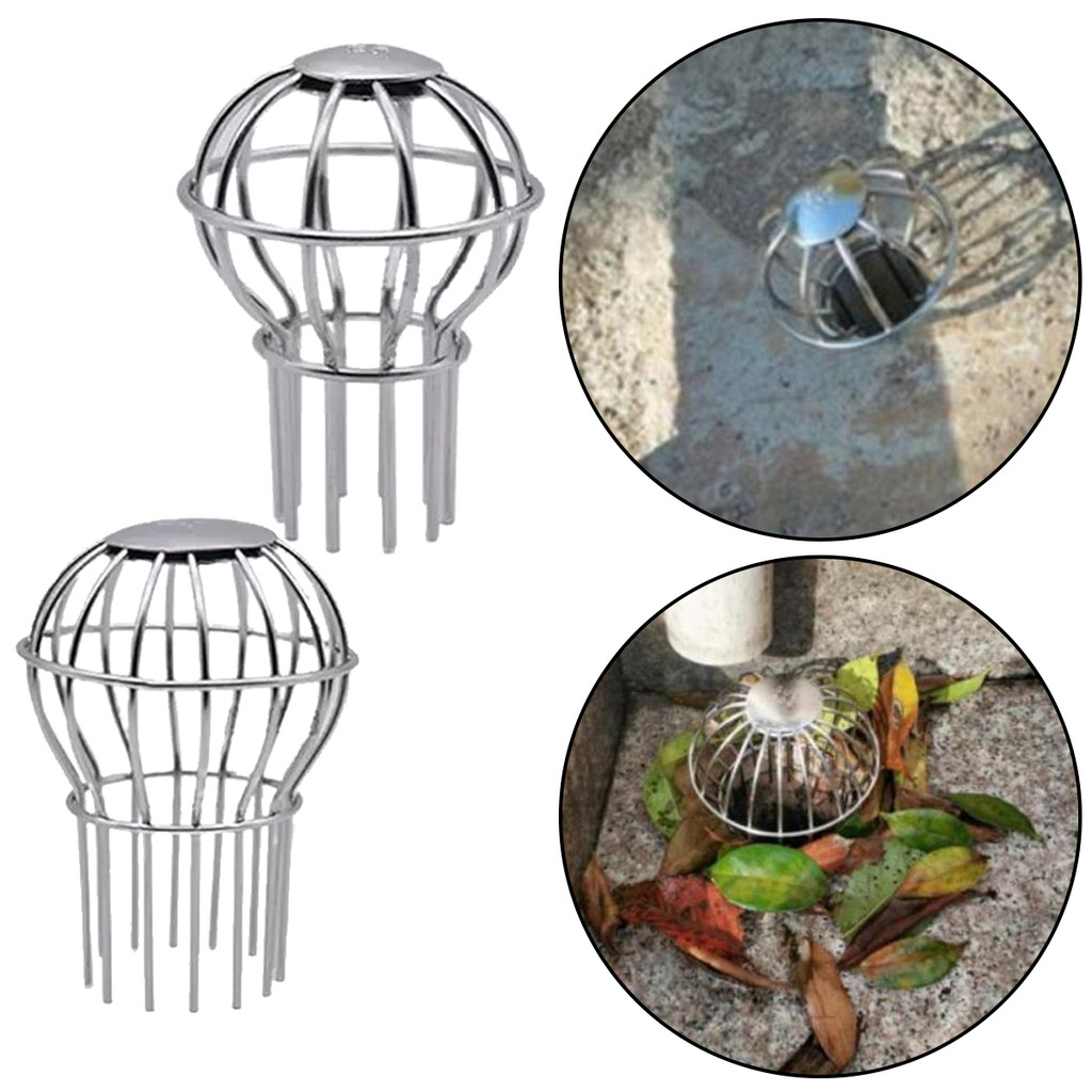 New Stainless Steel Gutter Leaf Guard Mesh Cover Leaf Debris Mud Trap ...